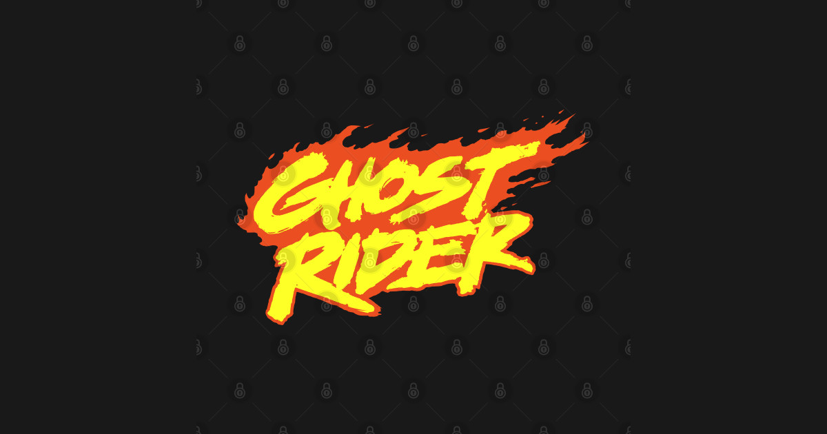 Ghost Rider logo - Ghost Rider - T-Shirt | TeePublic