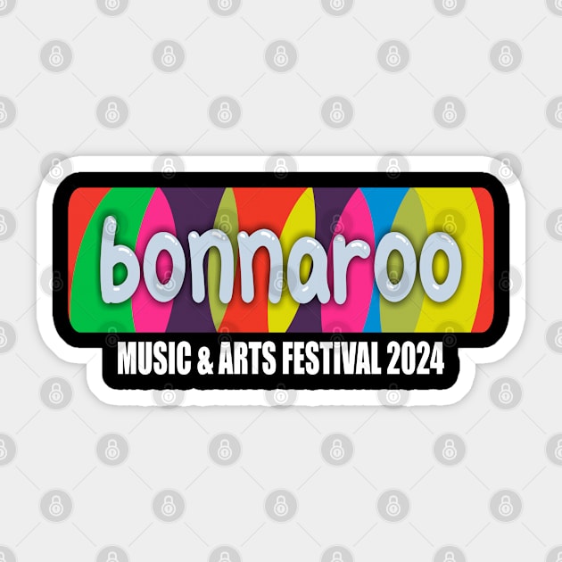 Bonnaroo Music and Arts Festival 2024 - Bonnaroo - Sticker | TeePublic