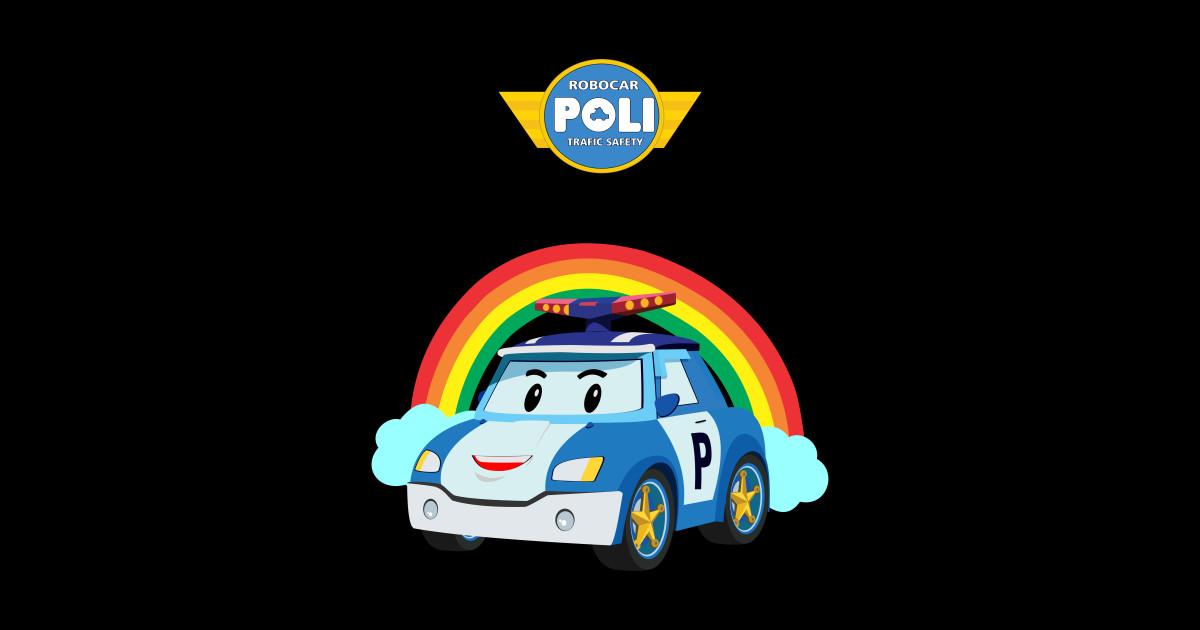ROBOCAR POLI - Robocar Poli Transformer - Sticker | TeePublic
