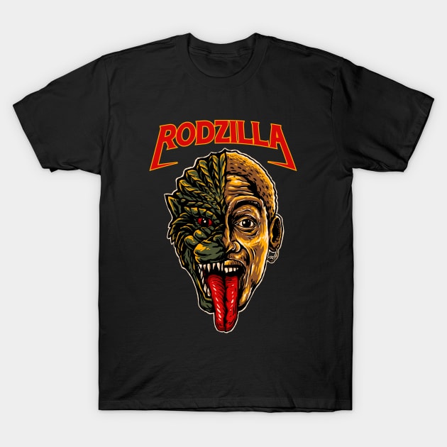 rodzilla - Rodman - T-Shirt | TeePublic