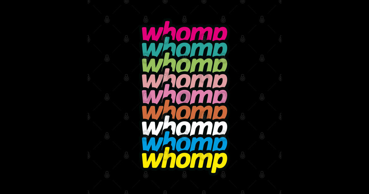 whomp - original design - Whomp - Sticker | TeePublic