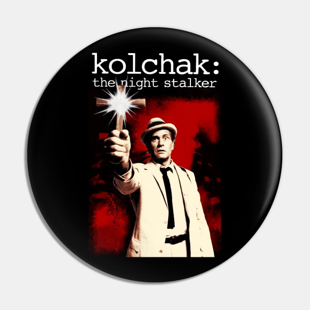 Kolchak The Night Stalker - Kolchak The Night Stalker - Pin | TeePublic