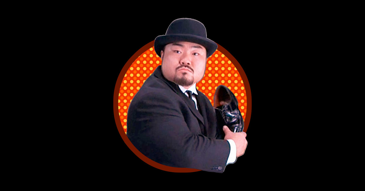 Random Task- Honestly, who throws a shoe? - Henchman - Sticker | TeePublic