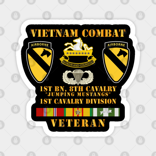 Vietnam Combat Vet w 1st Bn 8th Cav 1st Cav Div - Jump Mustangs - Hat ...