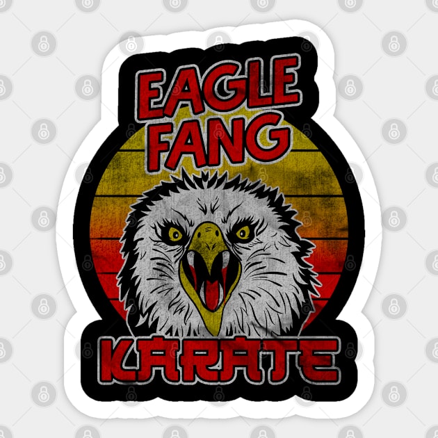 Vintage - Eagle Fang Karate - Eagle Fang - Sticker | TeePublic