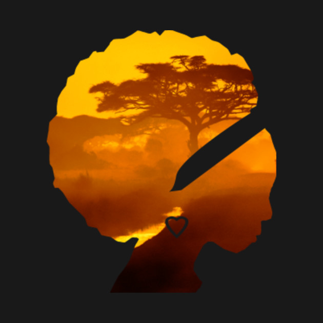 African Memory - African Culture - T-Shirt Designed & Sold By Echo Chen