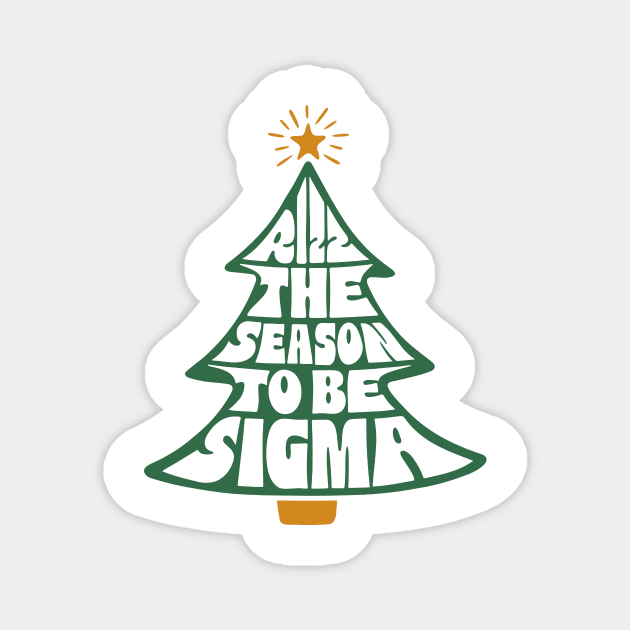 Rizz The Season To Be Sigma Gen Alpha Slang Christmas Tree - Tis The ...