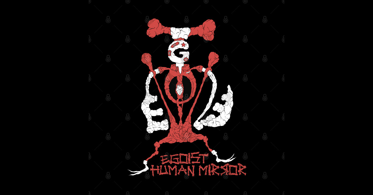 EGOIST HUMAN MIRROR - Critical - Sticker | TeePublic