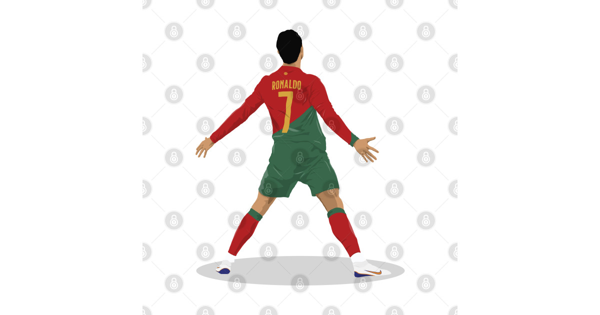 Cristiano Ronaldo Siu Celebration - Ronaldo - T-Shirt | TeePublic