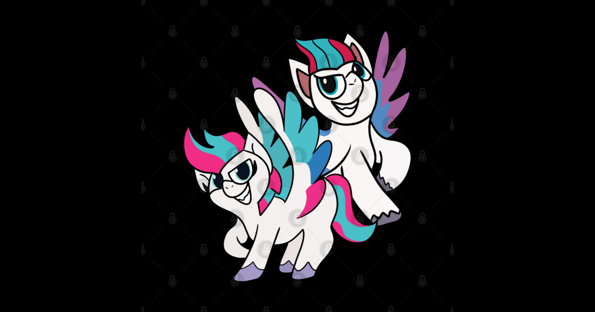 Zipp Storm x 2 (2022) - Mlp - Sticker | TeePublic