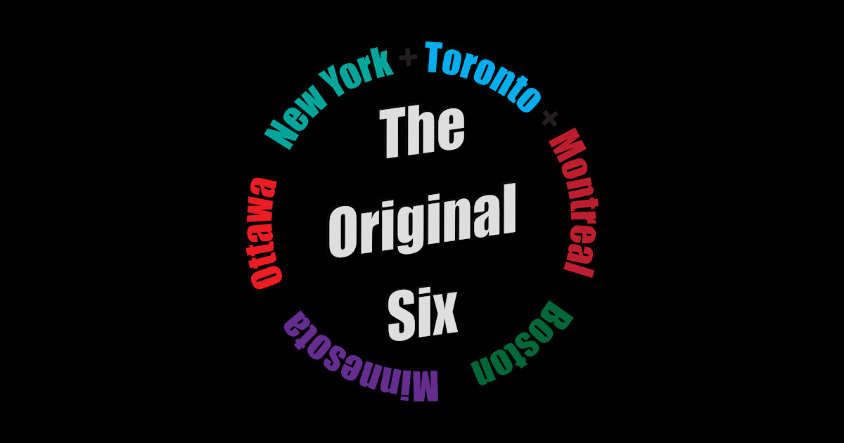 PWHL: The Original Six - Pwhl - Sticker | TeePublic