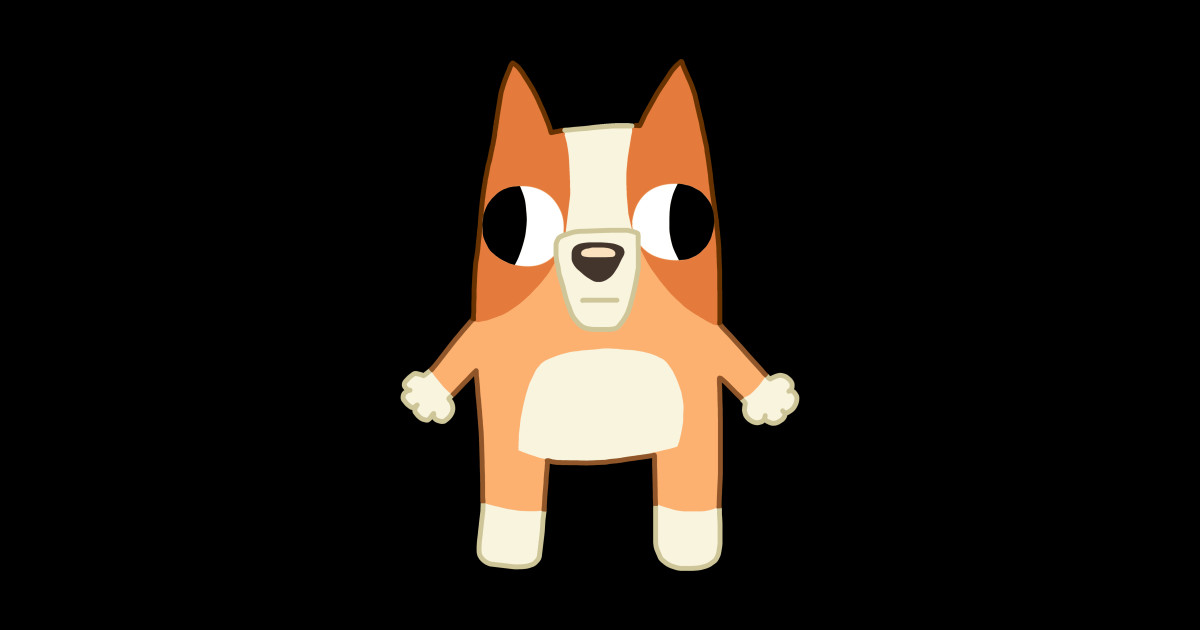 Cursed Bingo - Bluey - Sticker | TeePublic