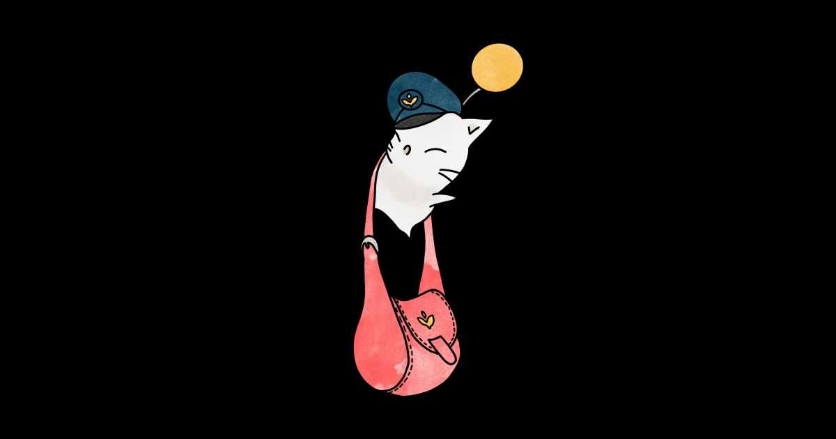 Mail Moogle Watercolor - Final Fantasy - Posters and Art Prints | TeePublic