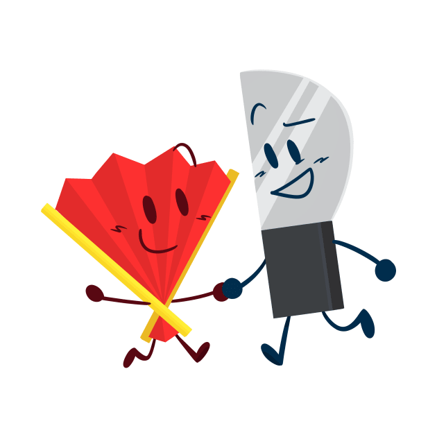 Fan x Knife (Inanimate Insanity) - Inanimate Insanity - T-Shirt | TeePublic