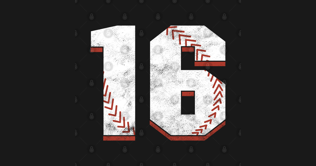 Baseball 16 th Birthday Celebration Sports Gift - 16 Years Old ...