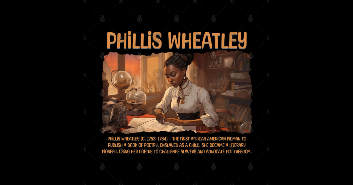 Phillis Wheatley, Black History, Black Woman - Black History - Sticker ...