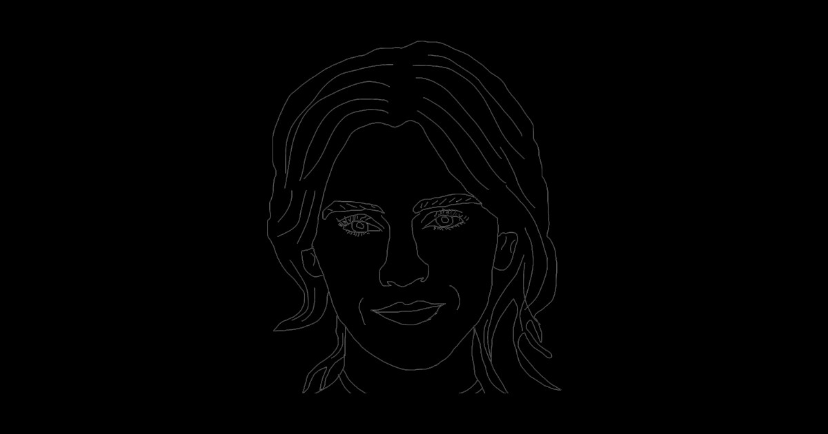 Emma Watson outline - Emma Watson - Posters and Art Prints | TeePublic