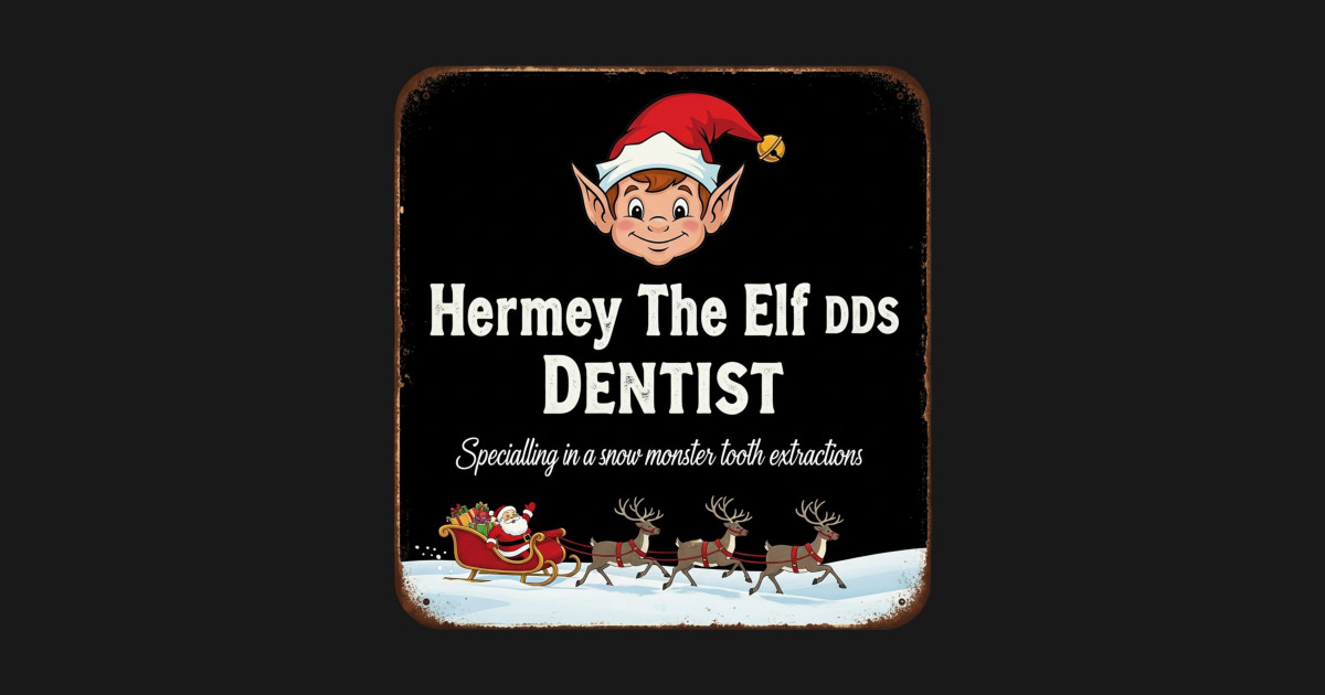 Hermey The Elf DDS Dentist Specializing in Snow Monster Tooth ...
