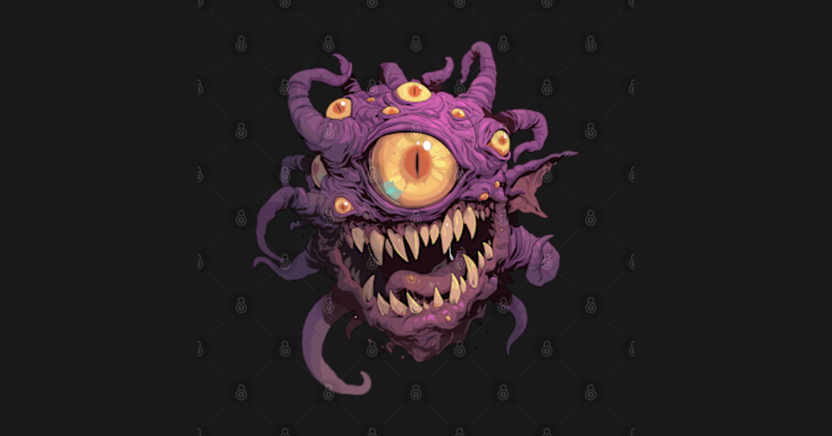 Fantasy RPG One DnD Creature - Beholder - One Dnd - T-Shirt | TeePublic