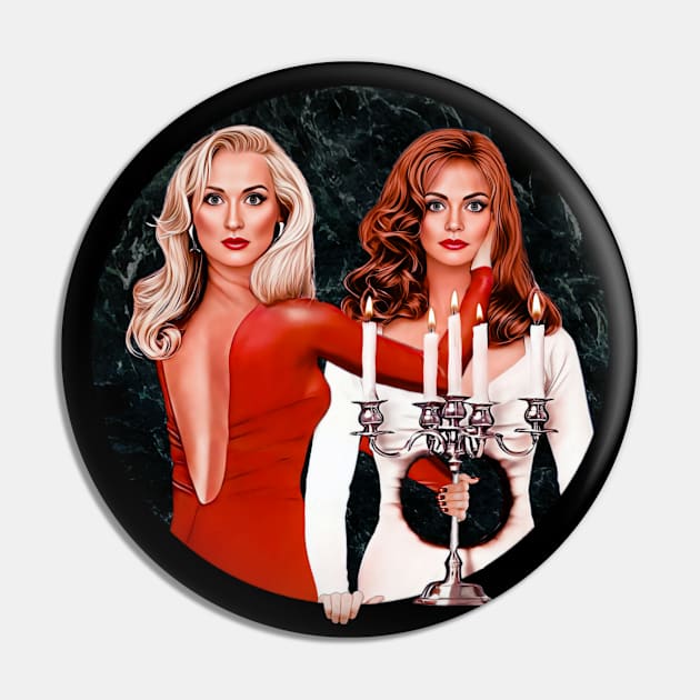 Death Becomes Her - Death Becomes Her - Pin | TeePublic