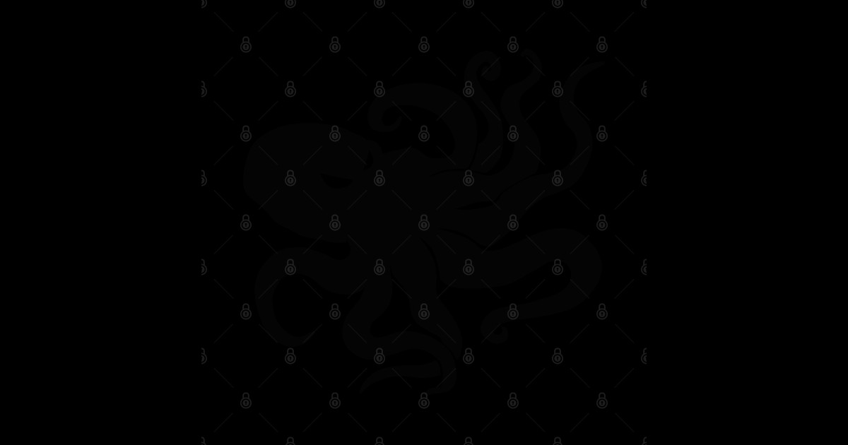 Octopus Shadow - Octopus - Sticker | TeePublic