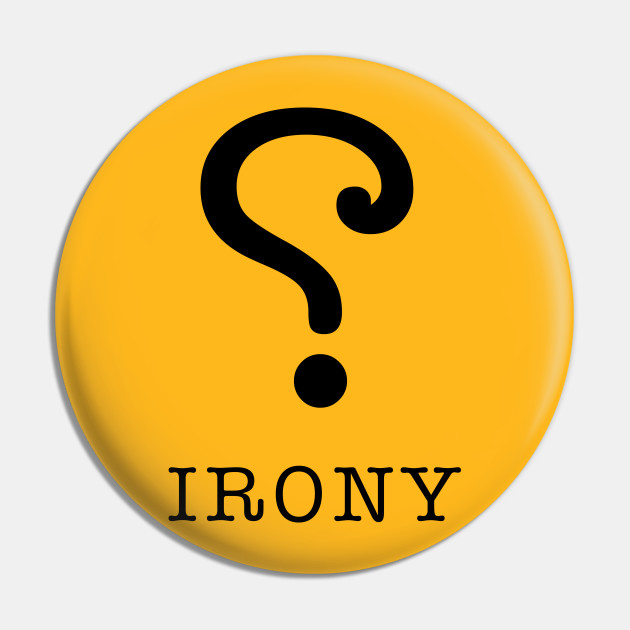 irony question mark