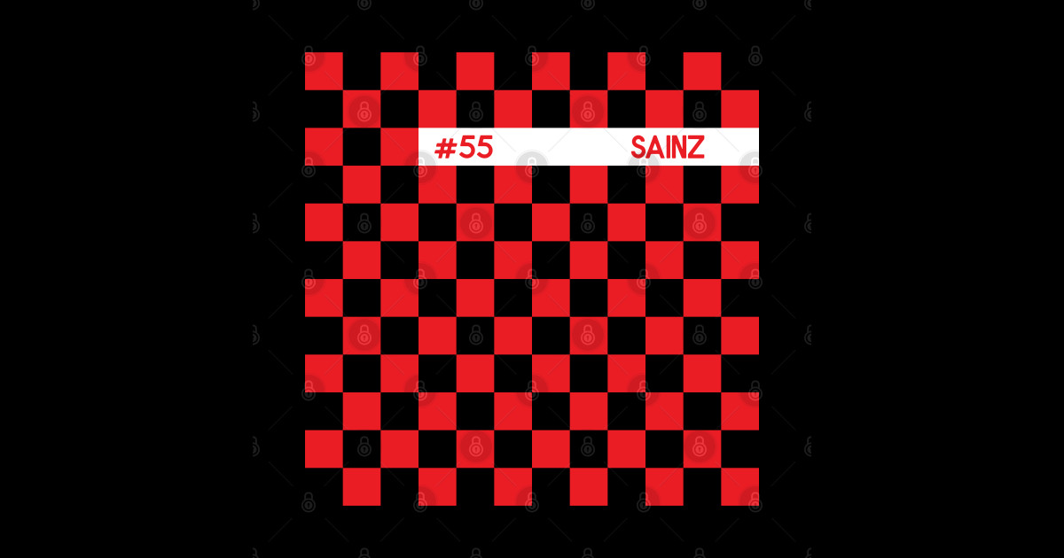 Carlos Sainz Racing Flag - 2022 Season - Carlos Sainz - Pin | TeePublic