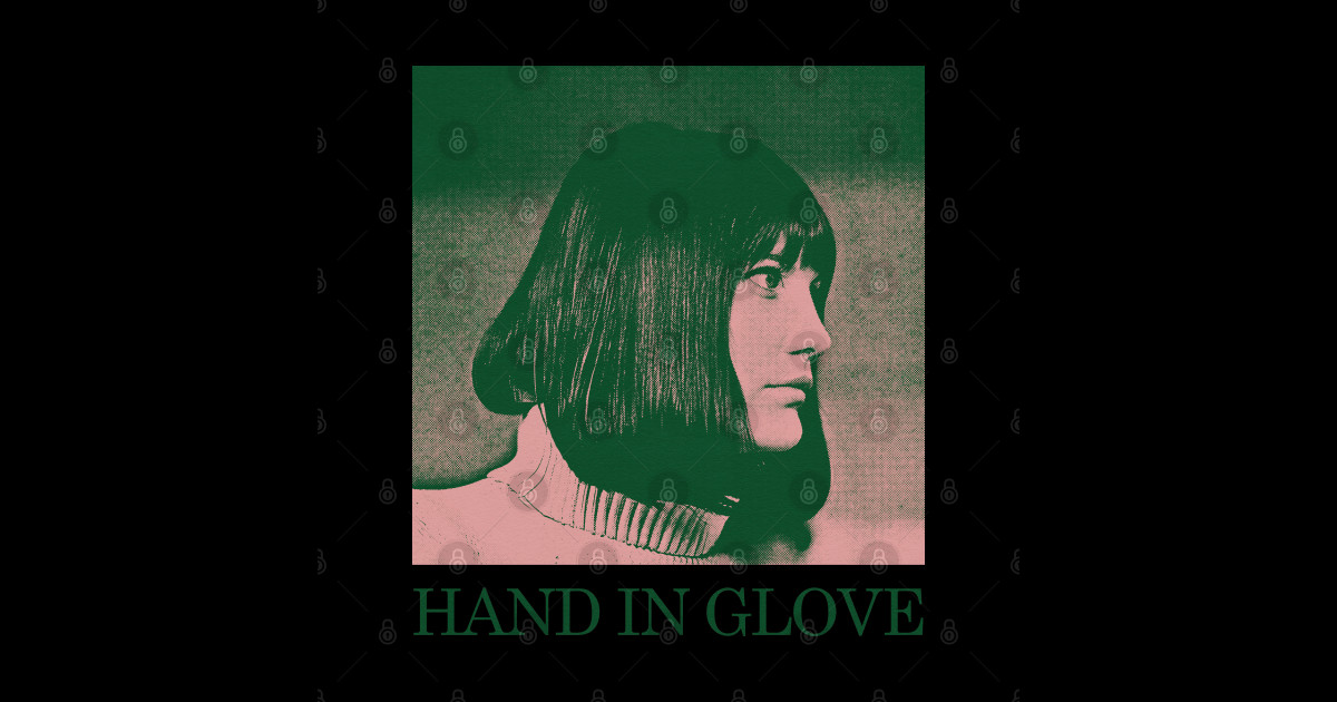 Sandie Shaw - Hand In Glove - Sandie Shaw - Sticker | TeePublic