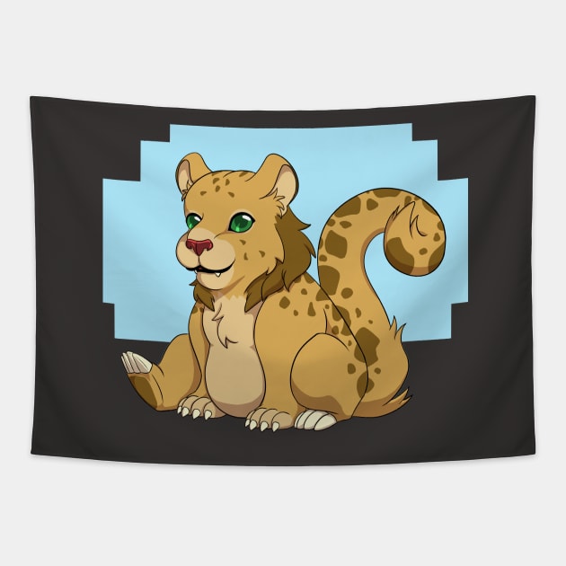 Crypt-kids: Glawackus (Tawny) - Brigeedarocks - Tapestry | TeePublic