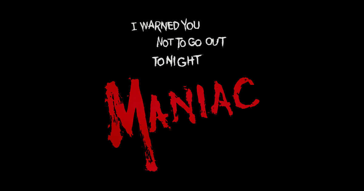 Maniac - Maniac 1982 - Sticker | TeePublic