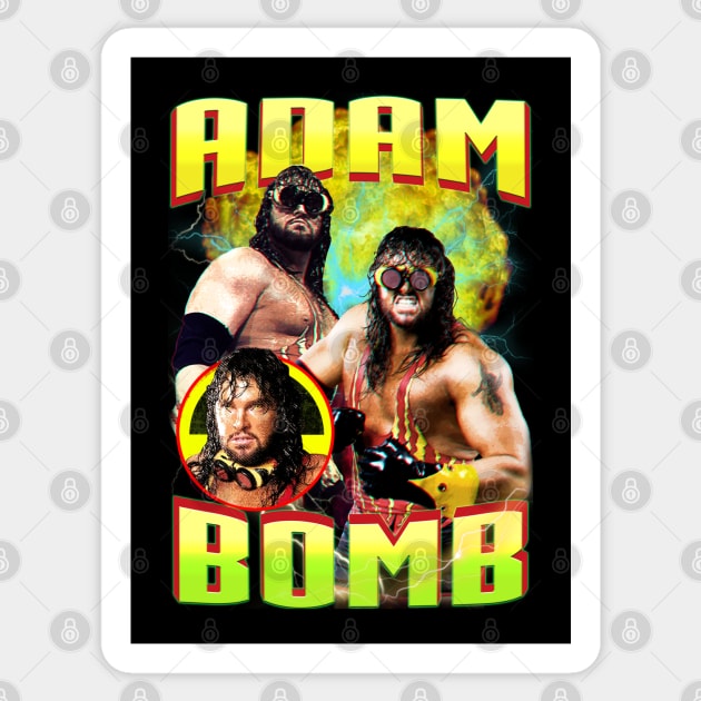 Adam Bootleg - Wrestling - Sticker | TeePublic