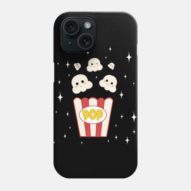 Kawaii Popcorn - Popcorn - Phone Case | TeePublic