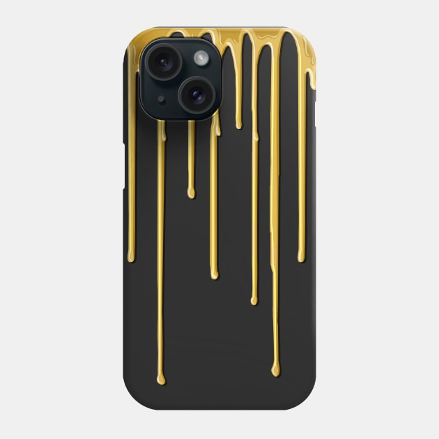 Liquid Gold Drip - Liquid Gold - Phone Case | TeePublic