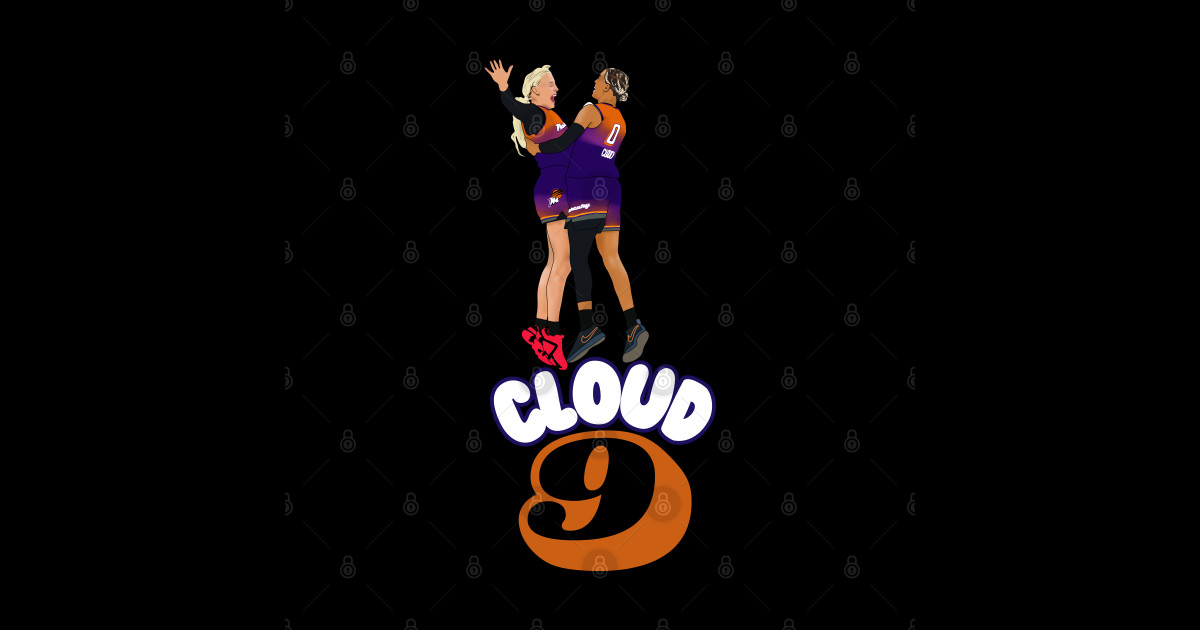 Cloud 9 Sophie Cunningham Natasha Cloud Phoenix Womens Basketball ...
