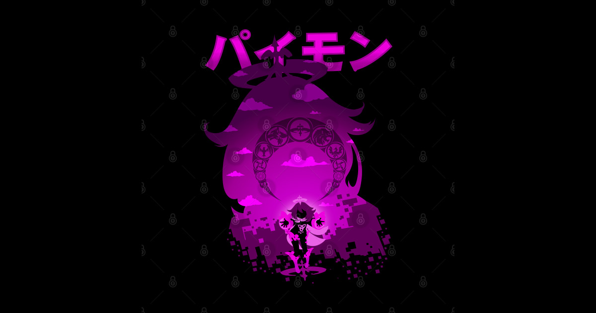 GENSHIN IMPACT PAIMON - Genshin Impact - Sticker | TeePublic