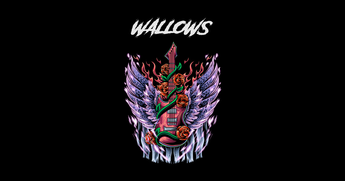 WALLOWS FAN ART - Wallows Fan Art - Sticker | TeePublic