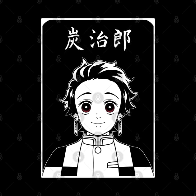 Tanjiro Kamado - Kimetsu no Yaiba T-Shirt - Tanjiro - Tapestry | TeePublic