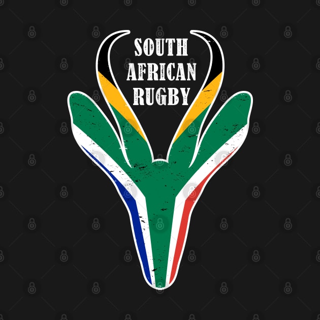springbok Face South Africa - Rugby - T-Shirt | TeePublic