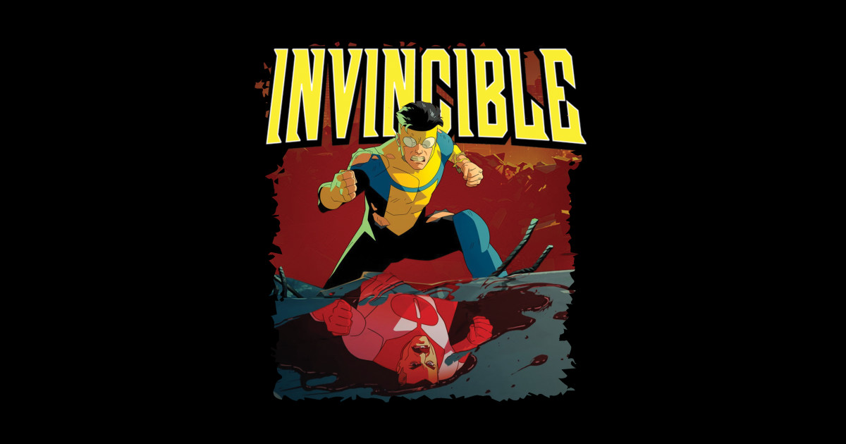 Invincible Mark Superhero - Comics - Posters and Art Prints | TeePublic