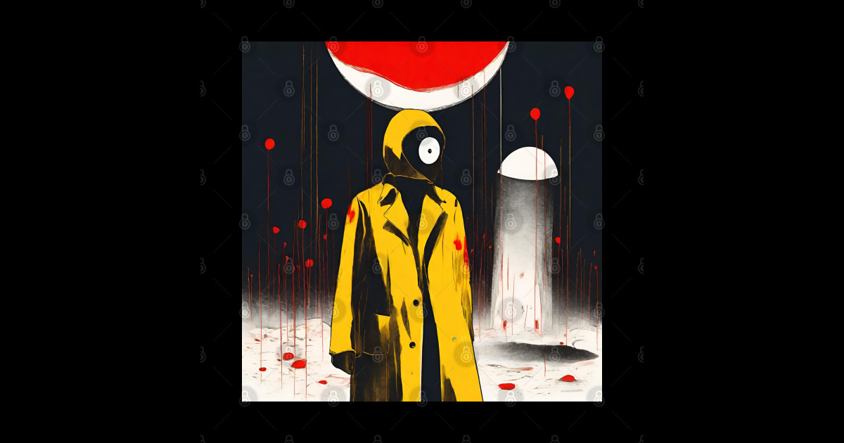 greed and fear ecosystem - Abstract Art - Sticker | TeePublic