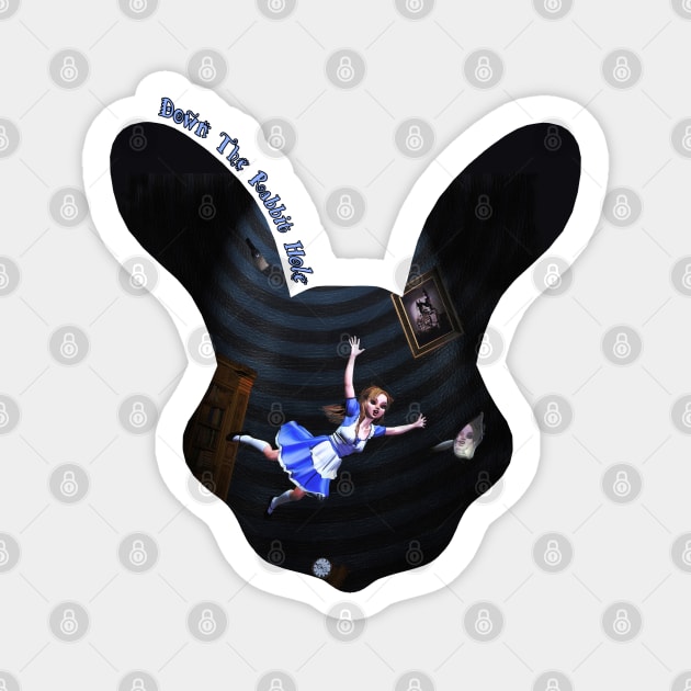 alice in wonderland rabbit hole symbolism