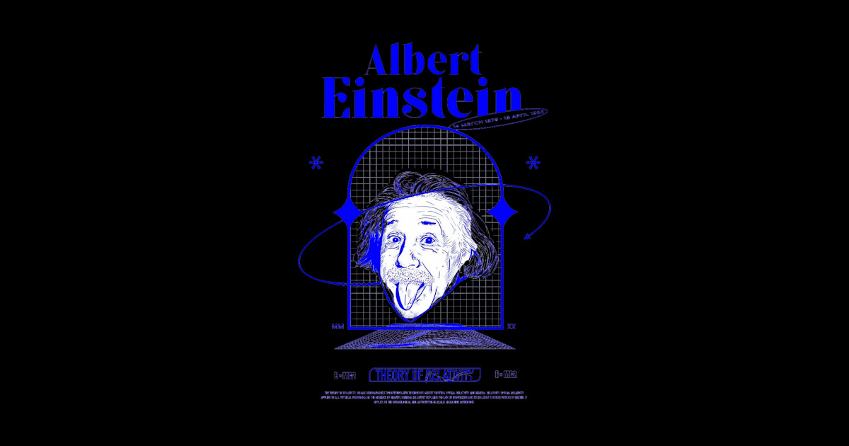 Mr. ALbert Einstein - Albert Einstein - Sticker | TeePublic