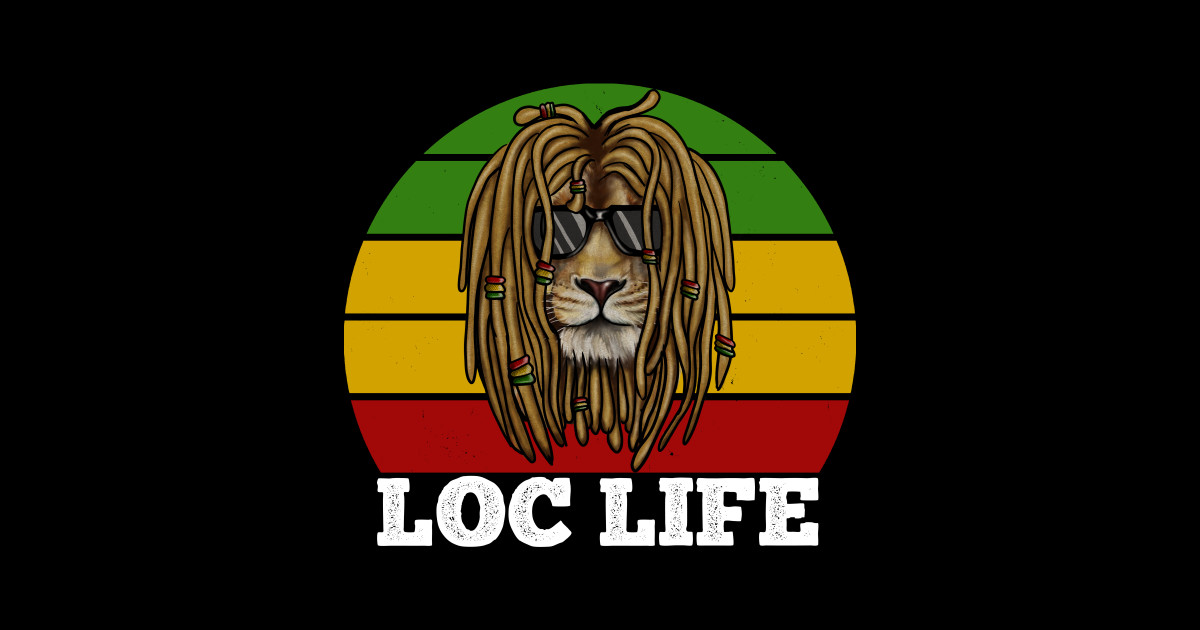 African Rasta Lion, Loc Life, Jamaica - Rasta - Posters and Art Prints ...