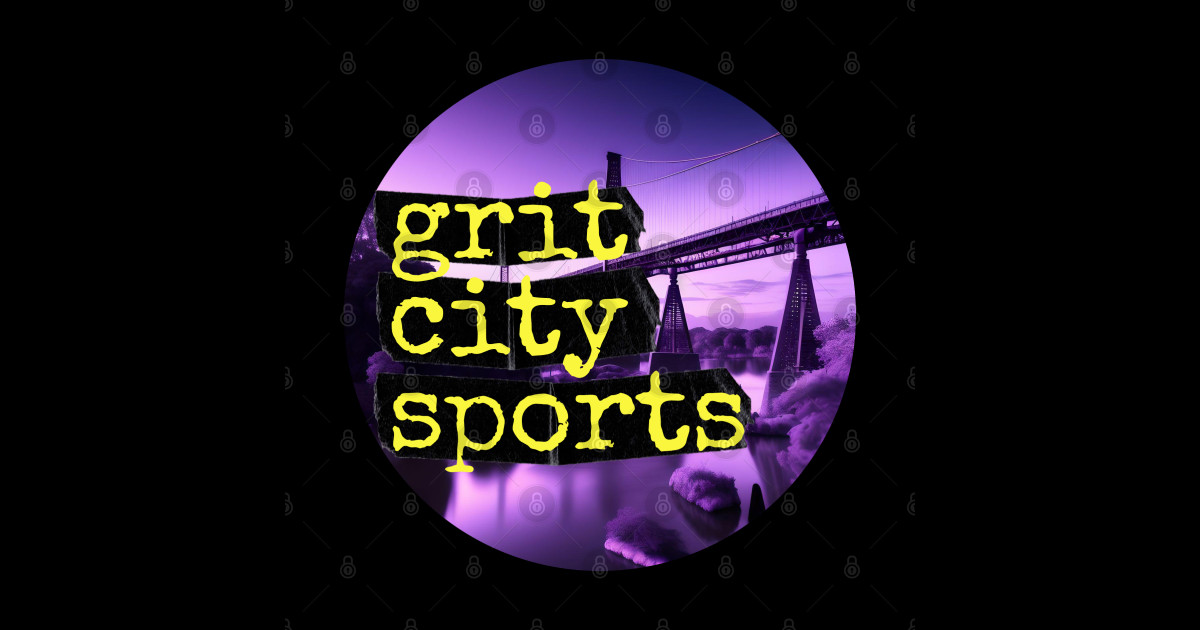 Grit City Sports Logo - Grit City Sports - Sticker | TeePublic