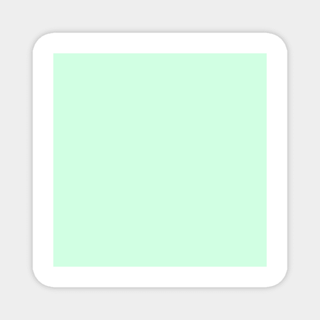 Summer Mint Green Solid Color - Mint - Magnet | TeePublic