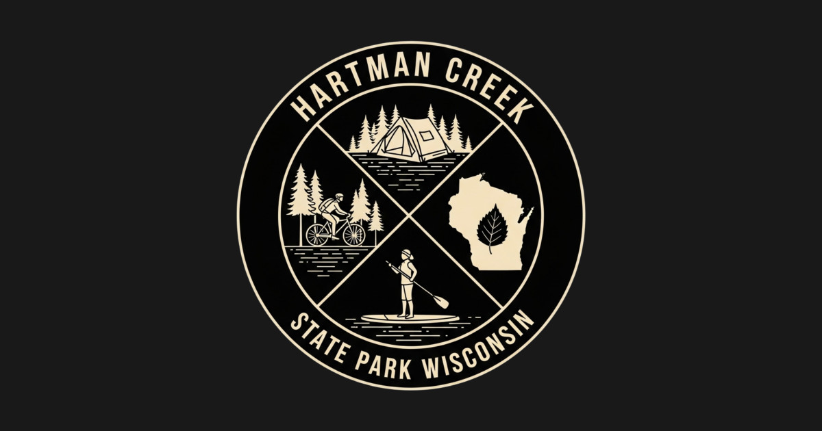 Hartman Creek State Park Wisconsin Badge - Hartman Creek State Park ...