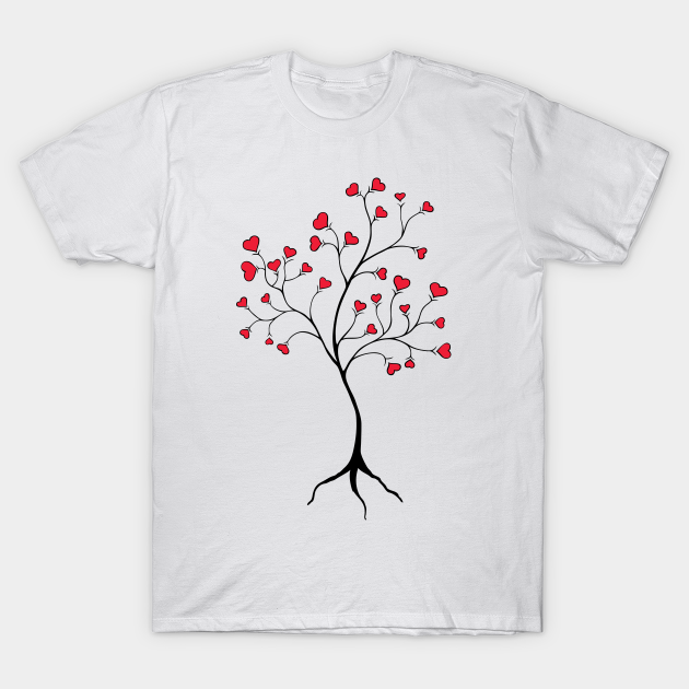Love tree - Love - T-Shirt | TeePublic