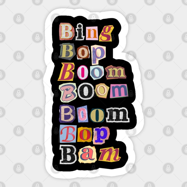 Kendrick Lamar - GNX - Bing Bop Boom - Kendrick Lamar - Sticker | TeePublic