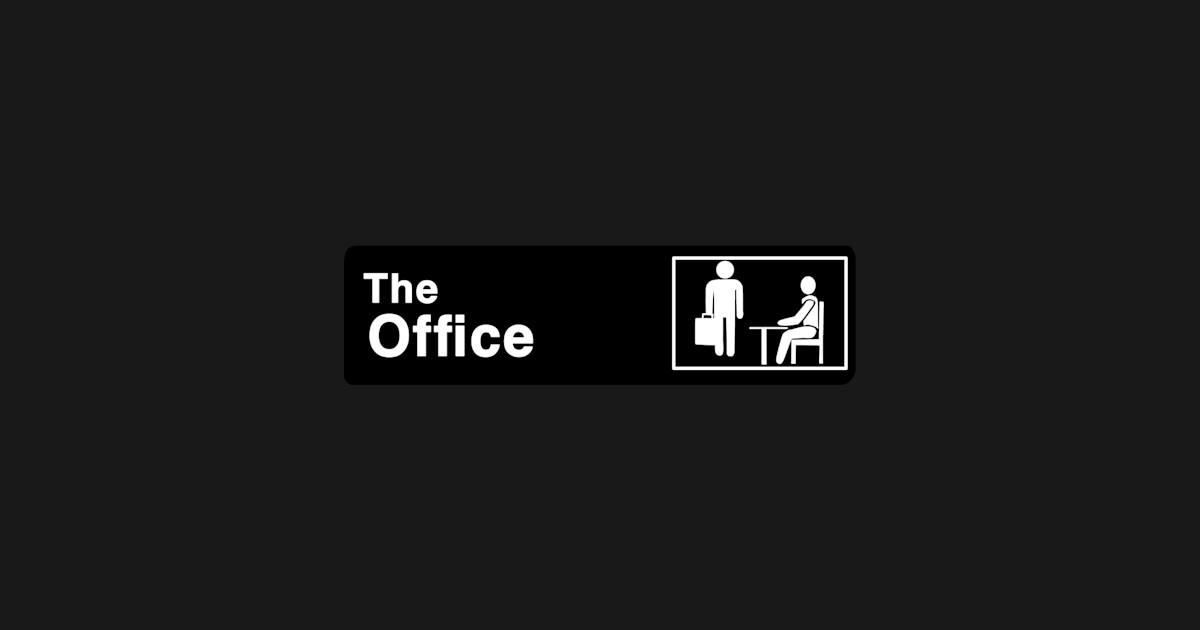 The office-sitcom logo design - The Office - T-Shirt | TeePublic