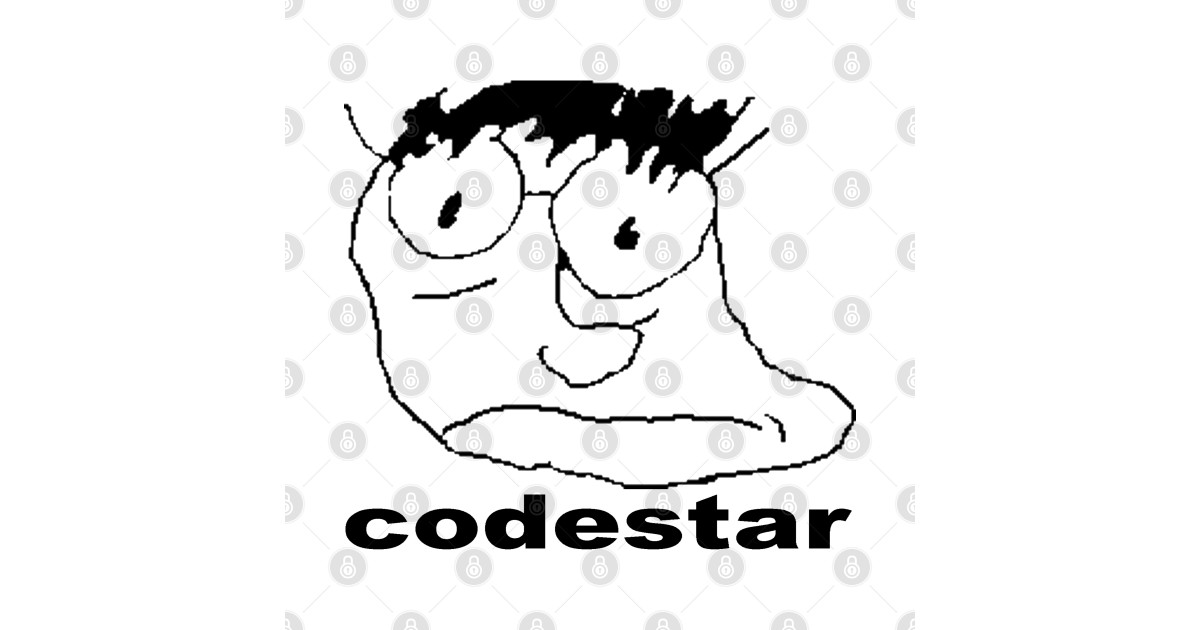 CODESTAR LOGO (BLACK) - Codestar - T-Shirt | TeePublic
